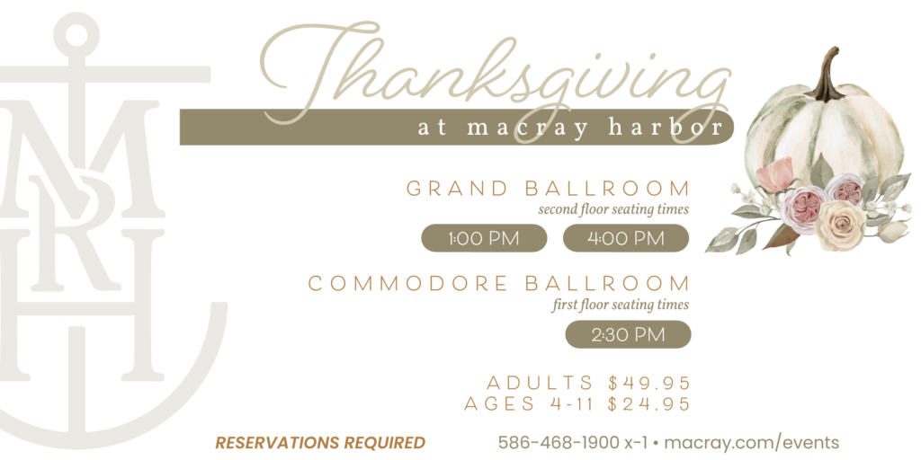 Macray Harbor Events – Macray Harbor