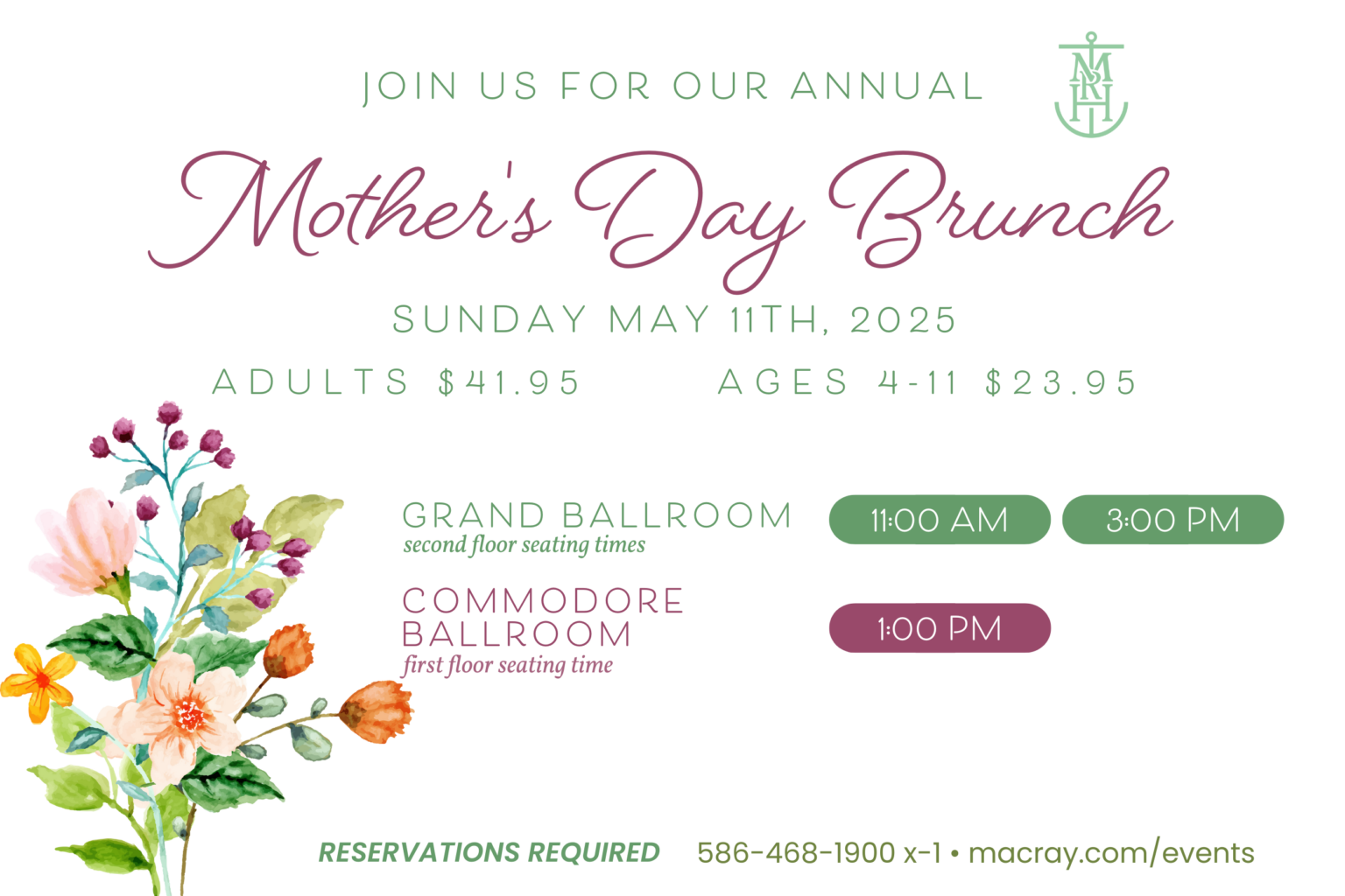 Macray Harbor Events – Macray Harbor
